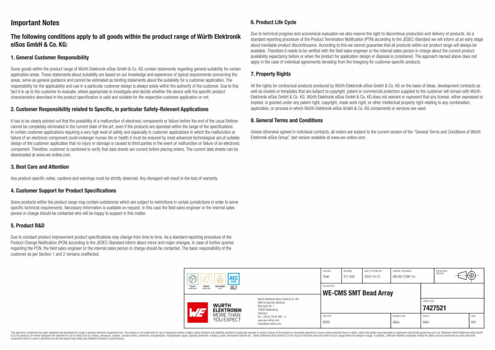 7427521 datasheet page 8
