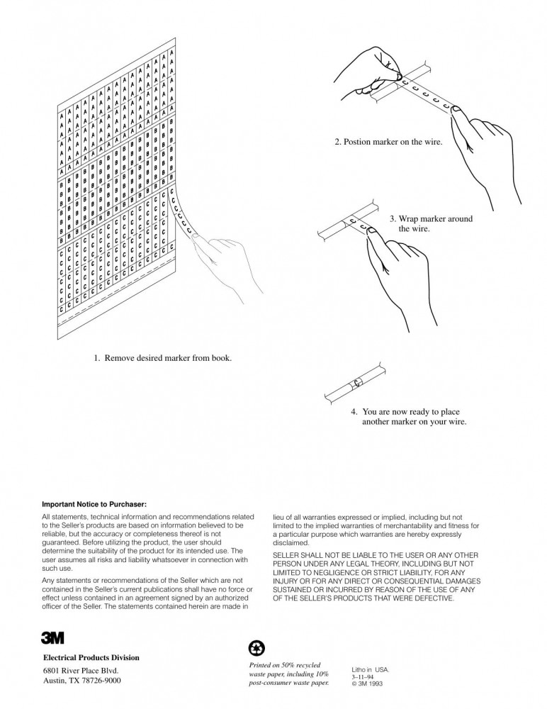 3M ScotchCode SPB technical document page 2