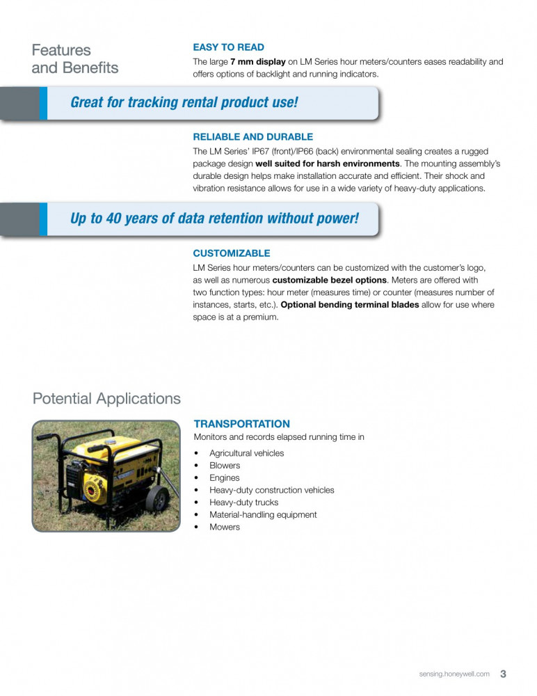 LM Series document page 3