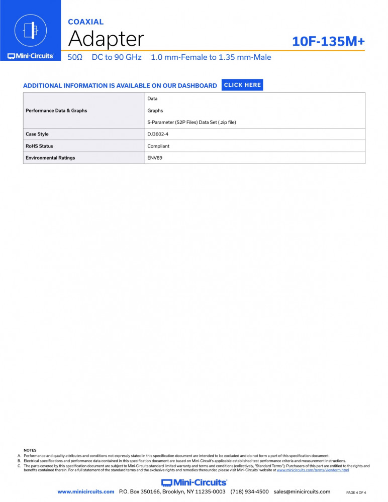 10F-135M+ datasheet page 4