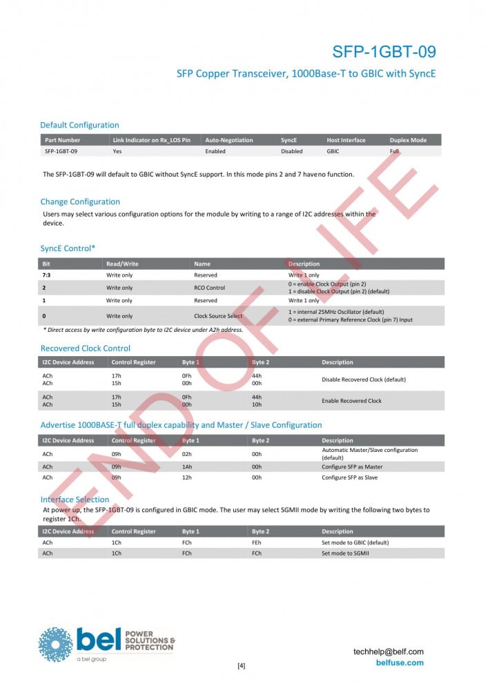 SFP-1GBT-09 datasheet page 4
