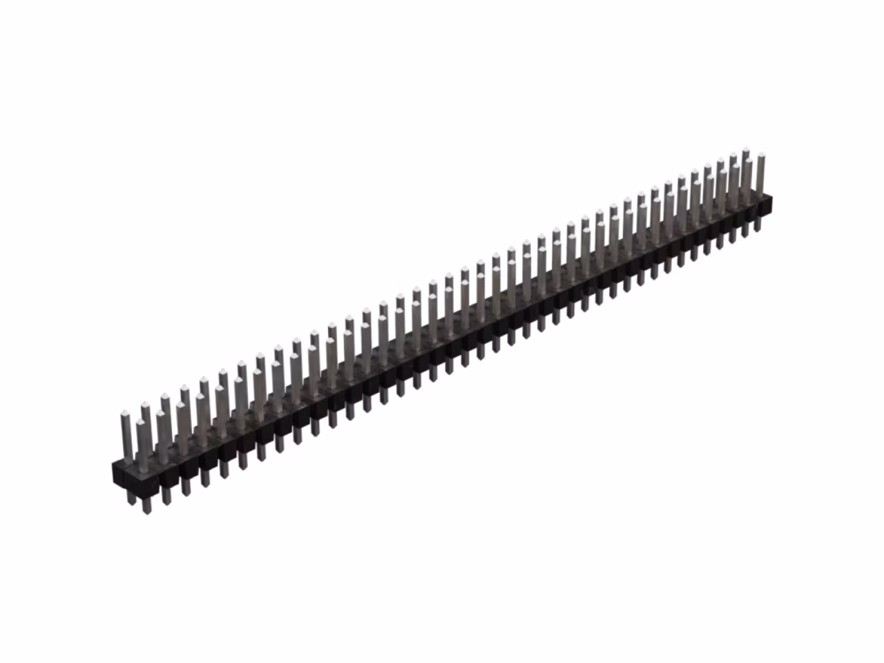 C-Grid Header, 2.54mm Pitch, Through Hole, Dual Row, Vertical, 80 Circuits, 2.54µm Tin (Sn) Plating, Bag Packaging, Lead-Free for sale