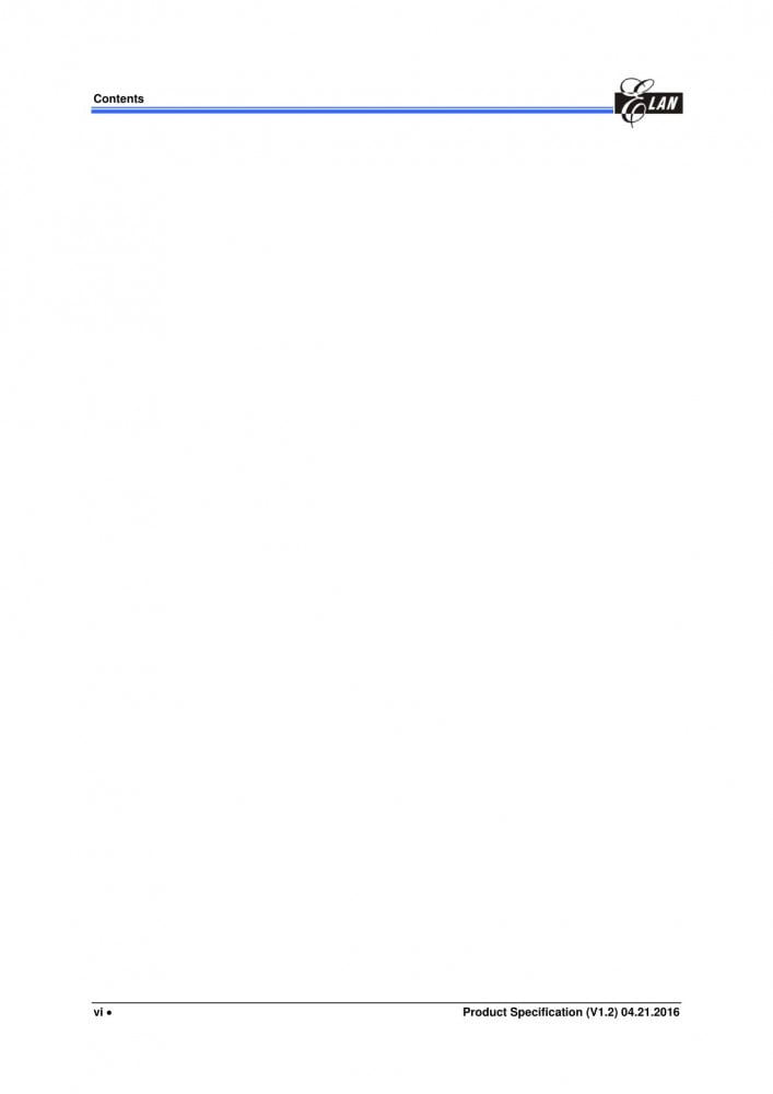 EM78P173N datasheet page 6