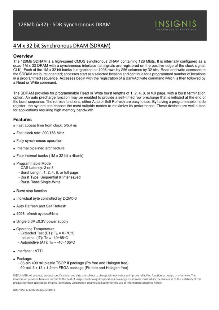 NDS73PT9-20AT datasheet page 1