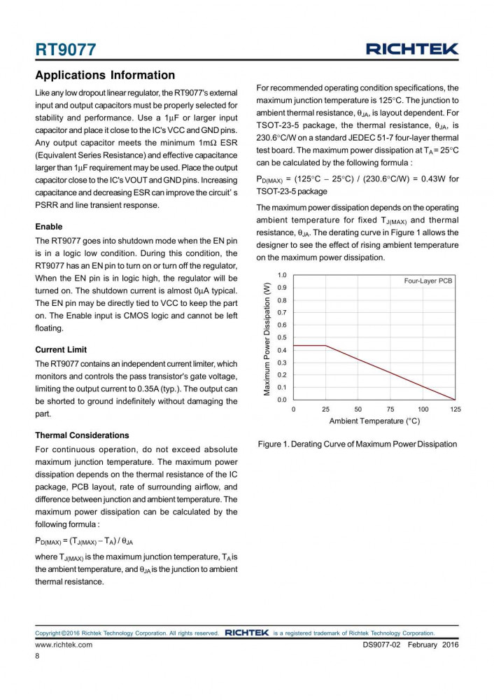 RT9077 datasheet page 8