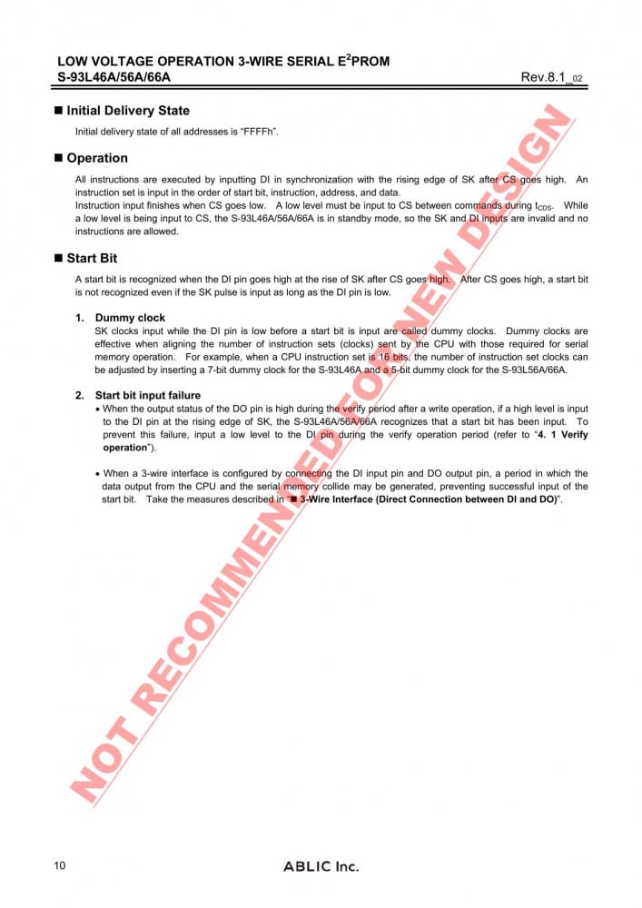 S-93L66A datasheet page 10