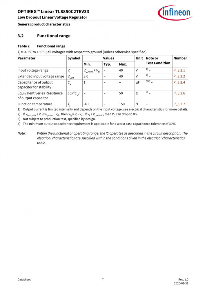 TLS850C2TEV33 datasheet page 7