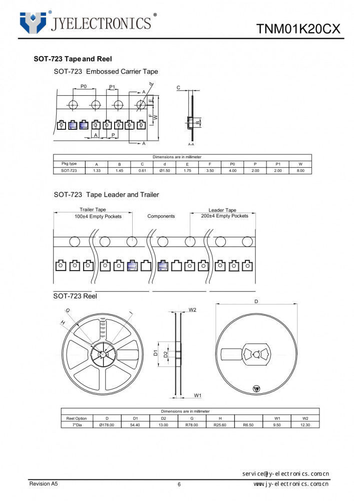 TNM01K20CX datasheet page 6