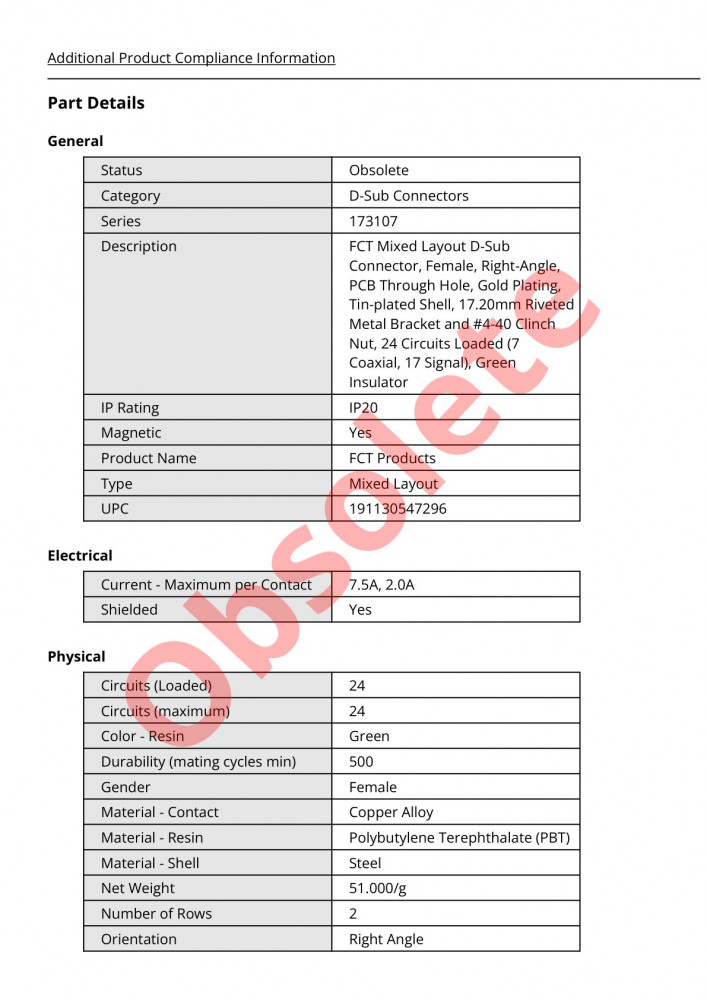 MOLEX 1731071372 product drawing page 2