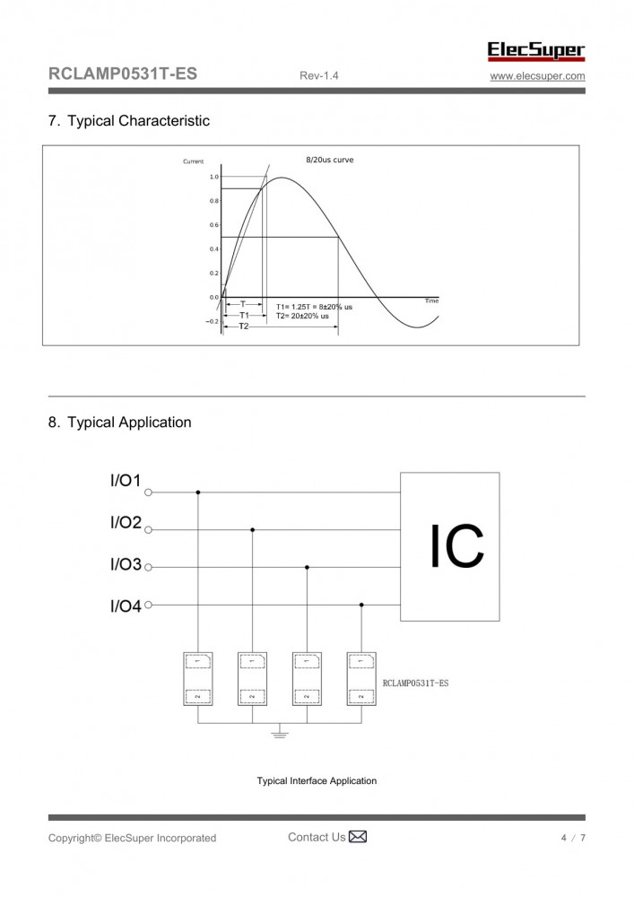RCLAMP0531T-ES datasheet page 4