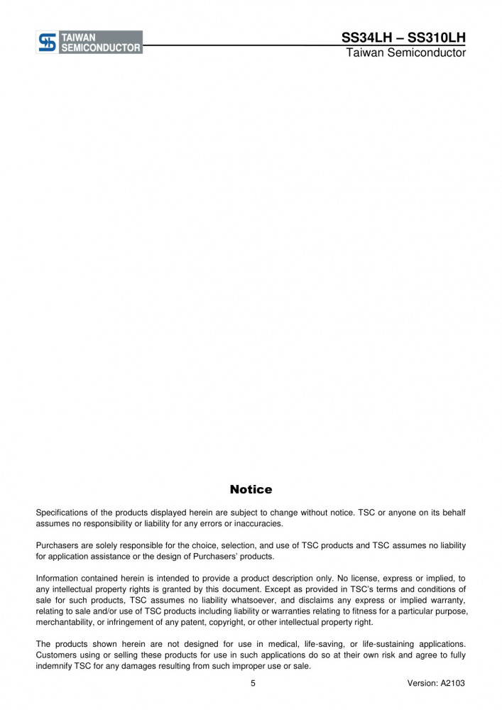 SS36LH technical document page 5