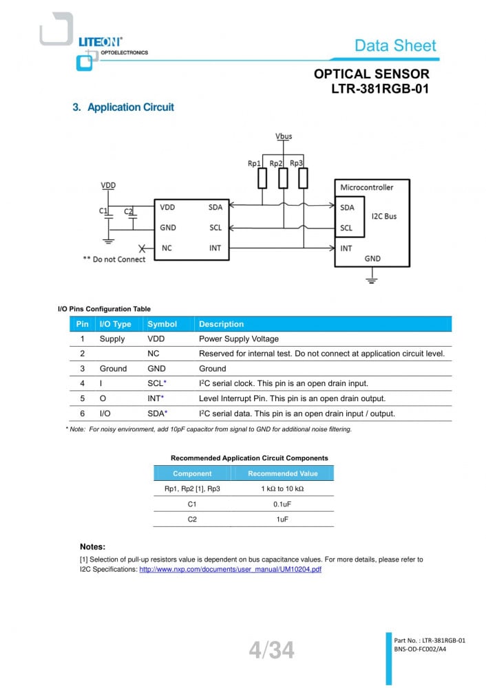 LTR-381RGB-01 datasheet page 5