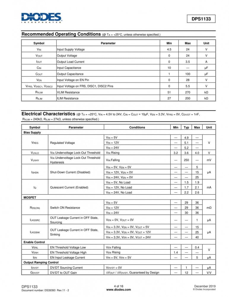 DPS1133FIA-13 datasheet page 4