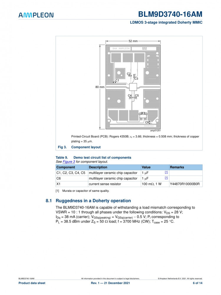 BLM9D3740-16AM datasheet page 6