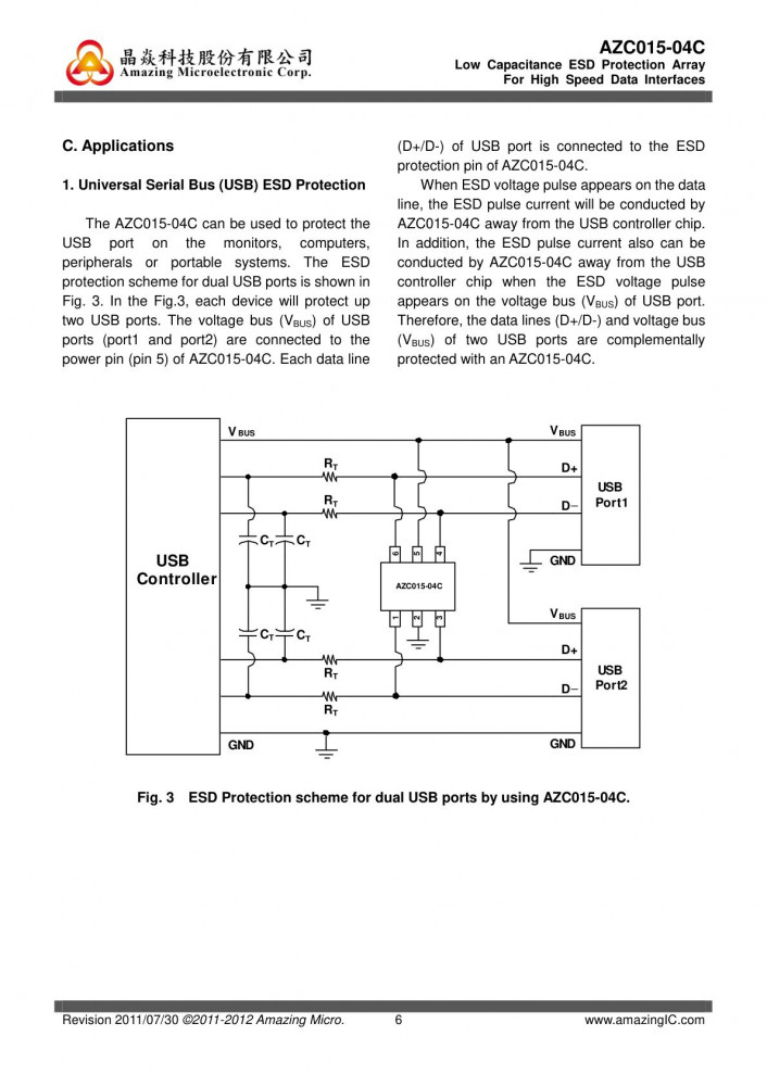 AZC015-04C datasheet page 6
