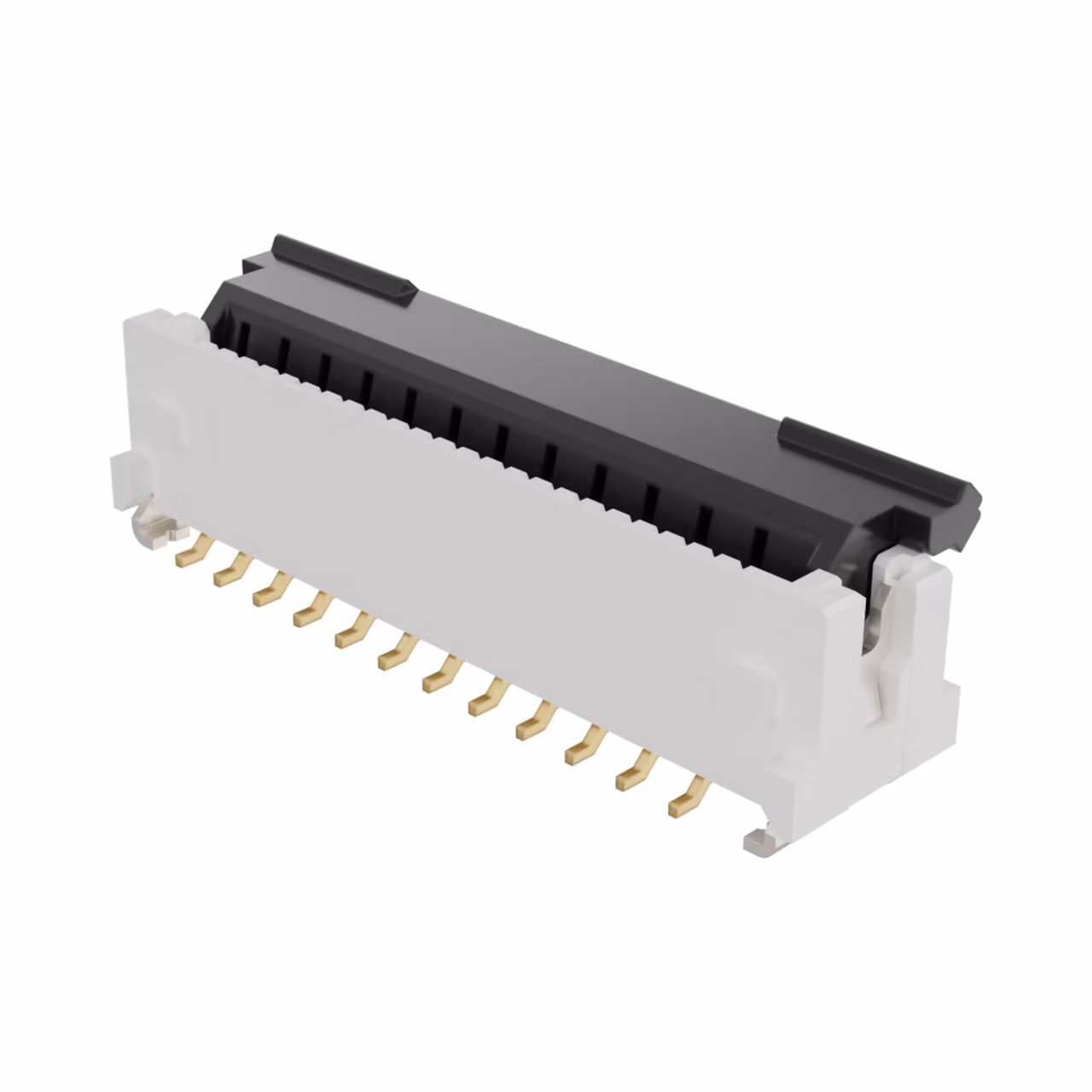 Easy-On FFC/FPC Connector, 0.50mm Pitch, V-Flip Series, Vertical, 4.05mm  Height, 24 Circuits, Phosphor Bronze, Gold Plating for sale