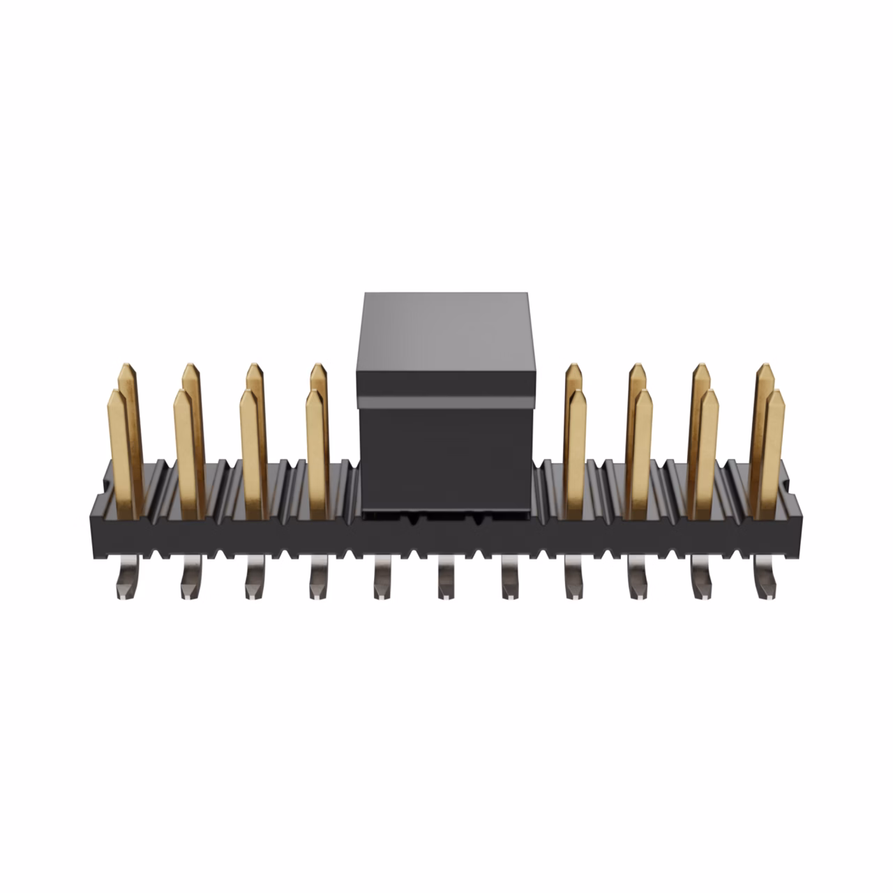 Milli-Grid Header, Vertical, Surface Mount, 22 Circuits, 0.38µm Gold (Au) Plating, Mating Pin Length 3.80mm, with Cap, Tape and Reel, Lead-Free for sale