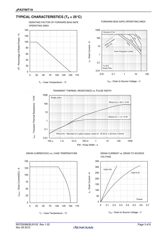 UPA2766T1A-E2-AY datasheet page 3