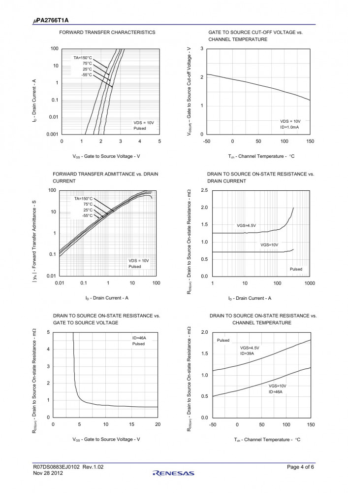 UPA2766T1A-E2-AY datasheet page 4