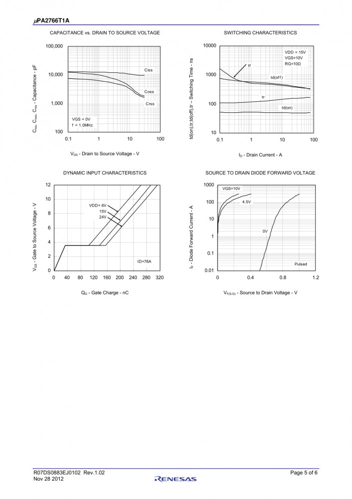 UPA2766T1A-E2-AY datasheet page 5