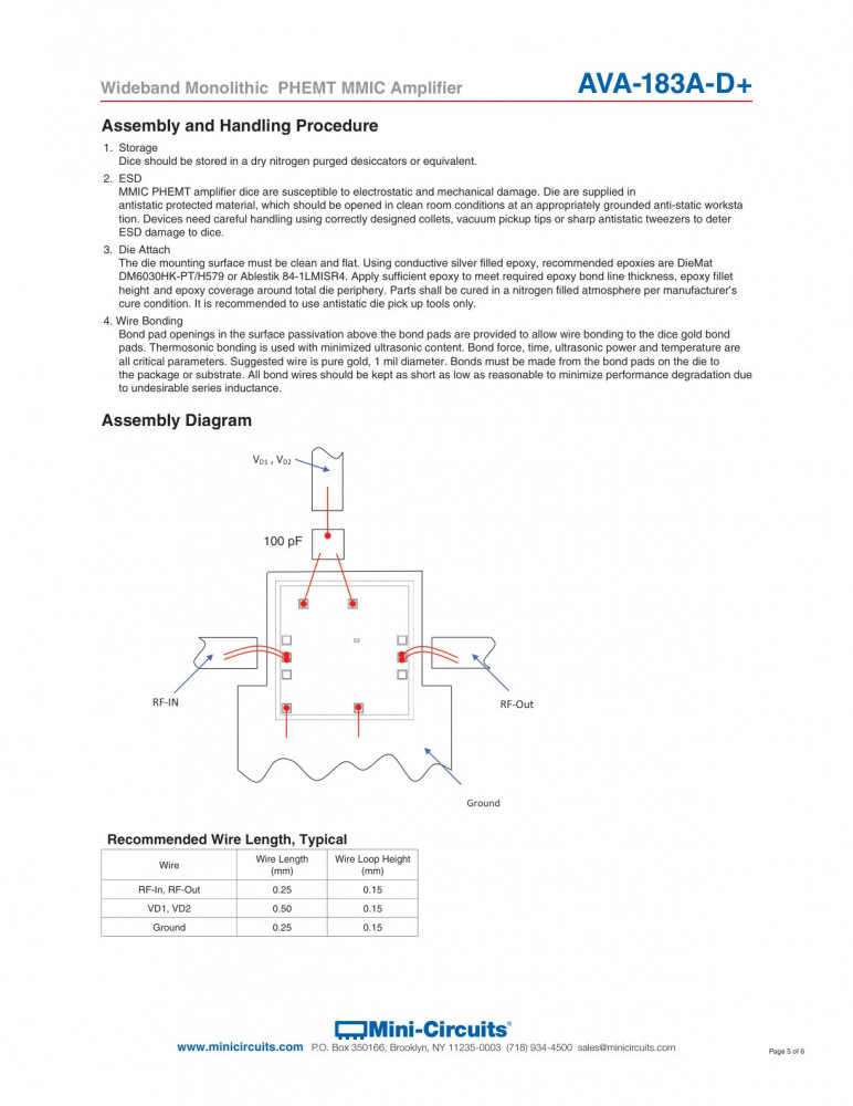 AVA-183A-D+ datasheet page 5