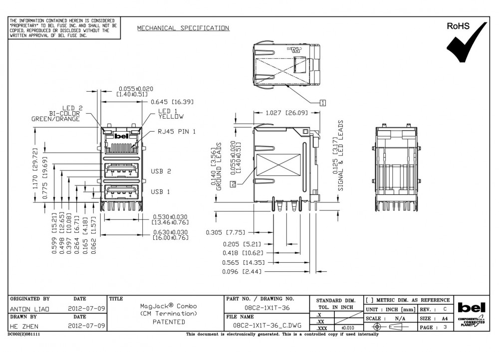 08C2-1X1T-36 drawing page 2