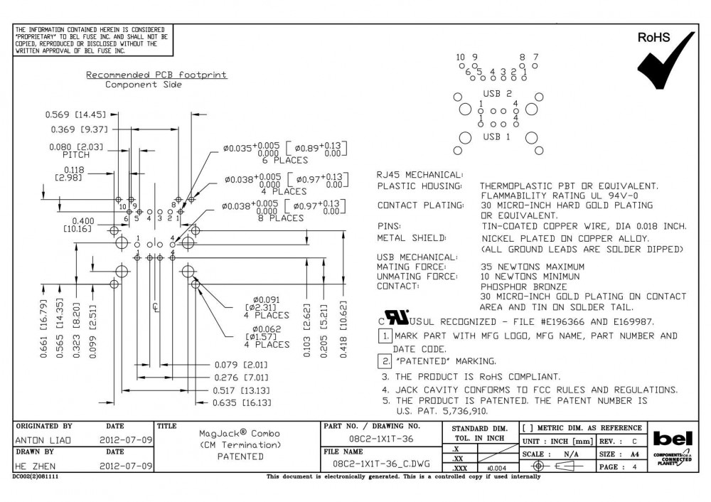 08C2-1X1T-36 drawing page 3