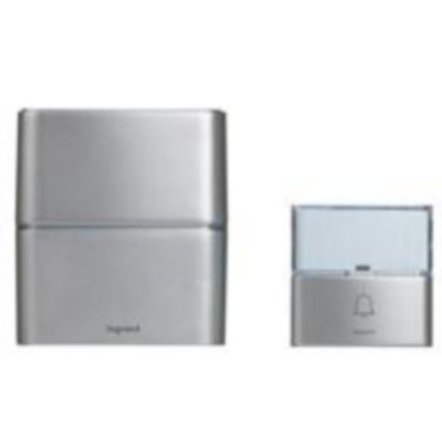 Advanced radio doorbell, white, wireless