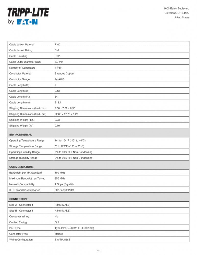 N105-007-GY technical document page 2