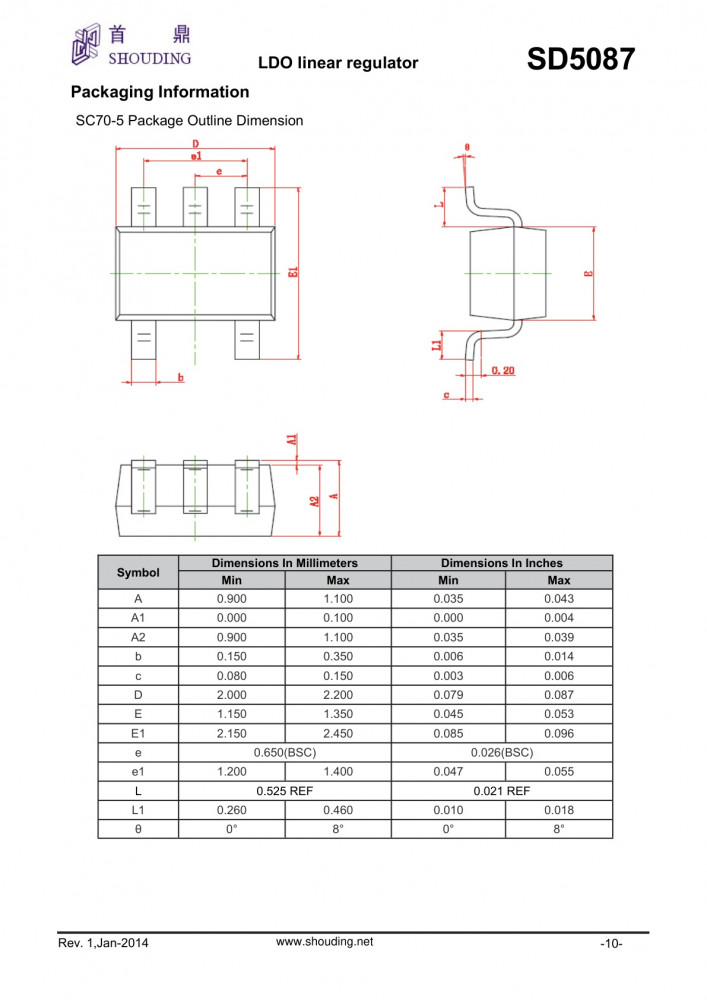 SD5087 datasheet page 10