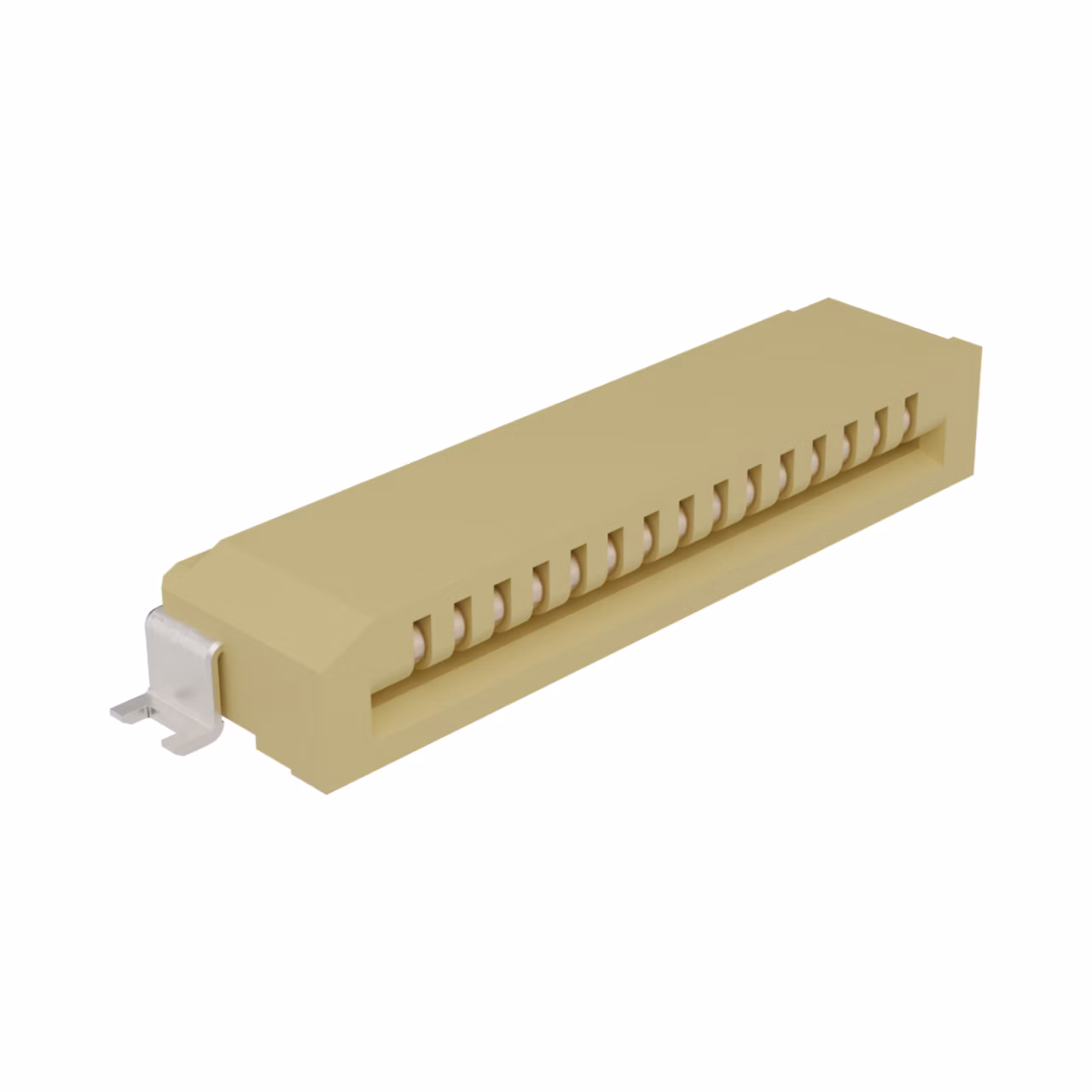 Easy-On FFC/FPC Connector, 1.00mm Pitch, Surface Mount, Right-Angle, Non-ZIF, Top Contact Style, 15 Circuits for sale