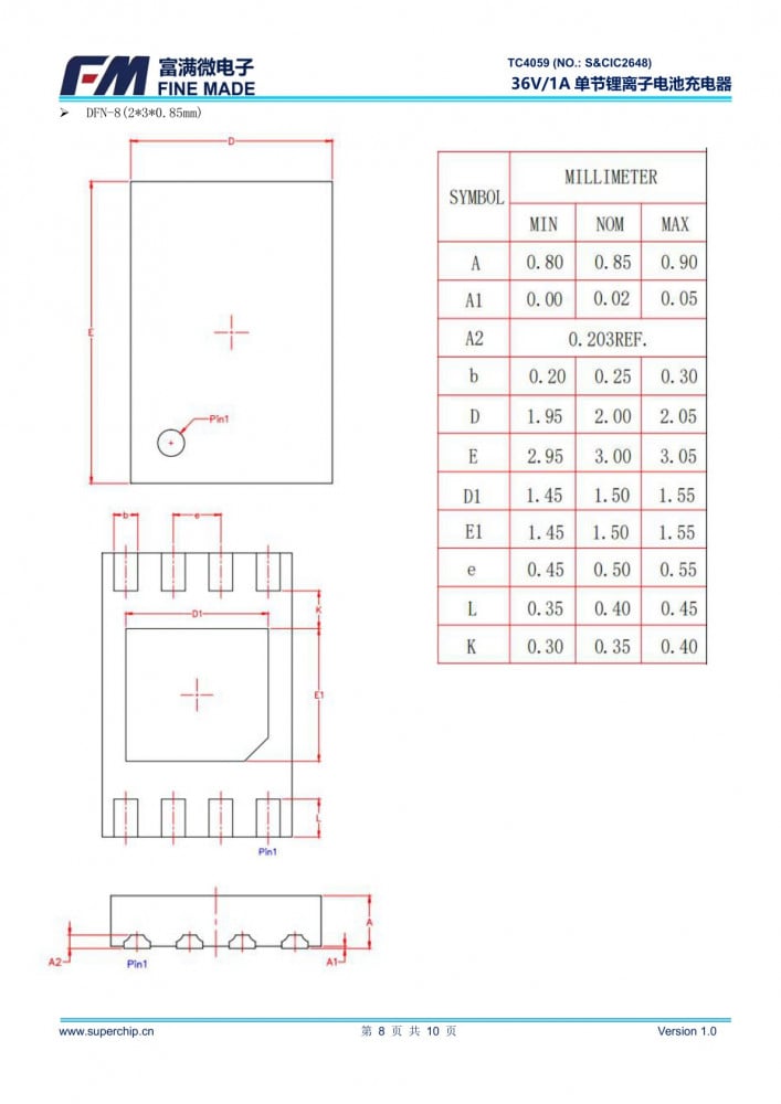 TC4059 datasheet page 8