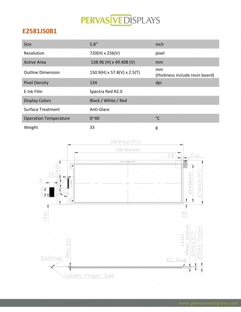 E2581JS0B1 technical document preview