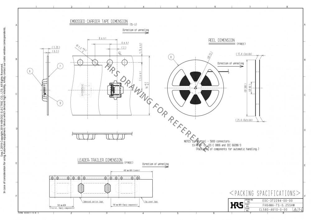 HRS FH64MA-7S-0.25SHW document page 3
