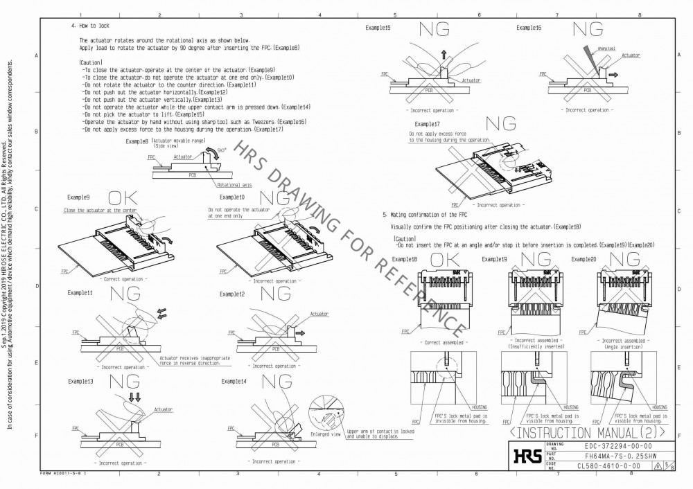 HRS FH64MA-7S-0.25SHW document page 5