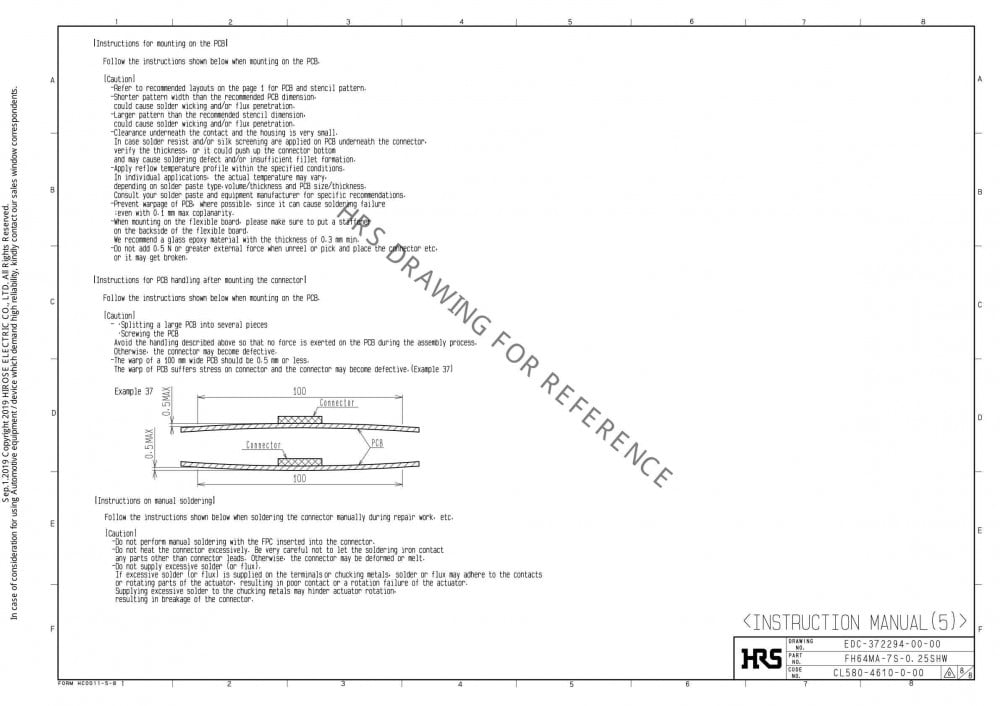 HRS FH64MA-7S-0.25SHW document page 8