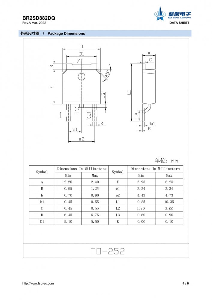 BR2SD882DQ datasheet page 4