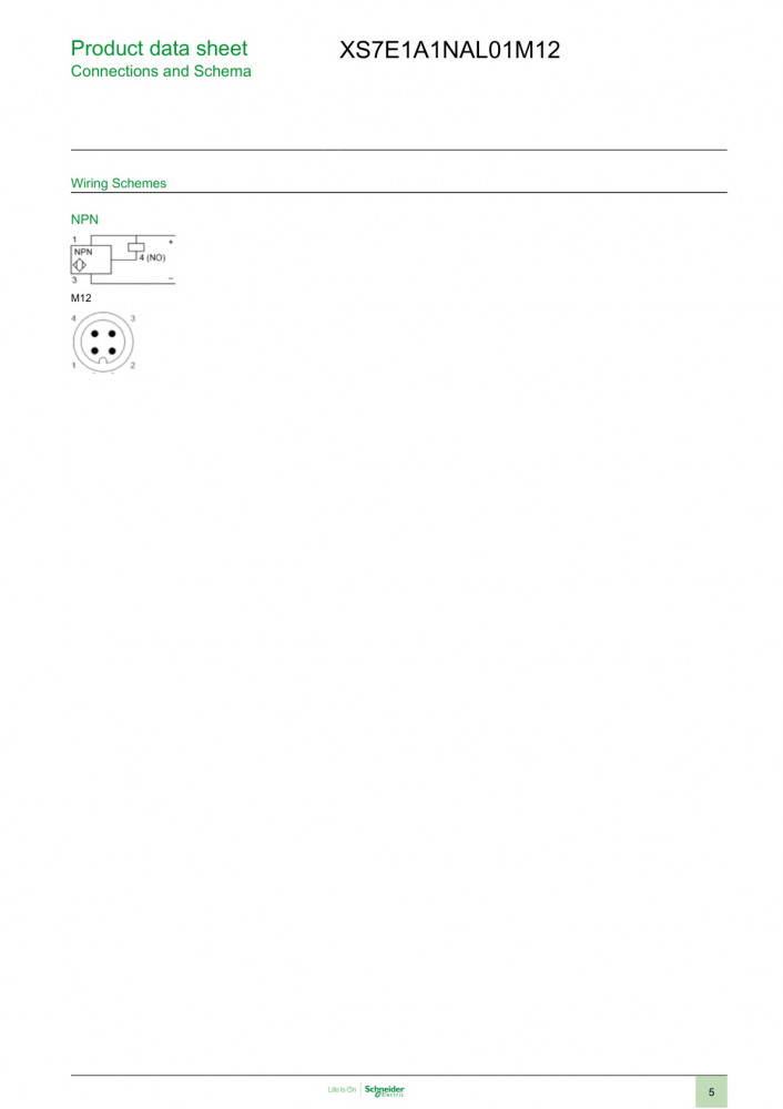 XS7E1A1NAL01M12 documentation page 5