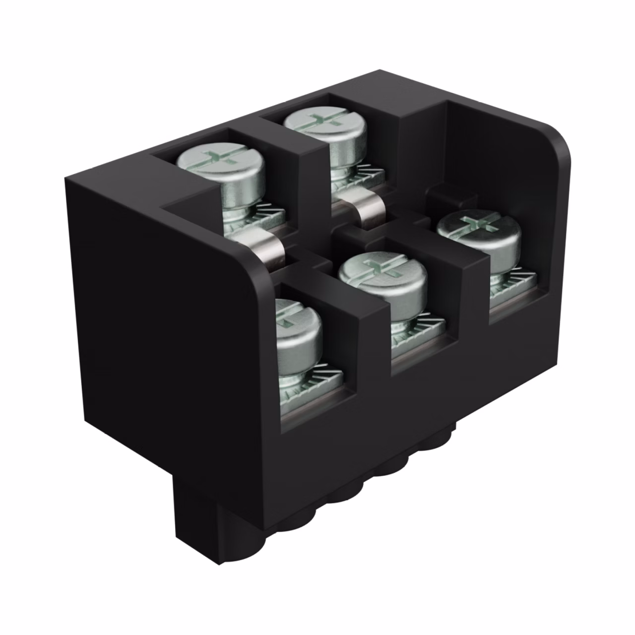 5.08mm Pitch Beau EuroMate Pluggable Terminal Block, Dual Level, 90° Wire Entry, 5 Circuits for sale