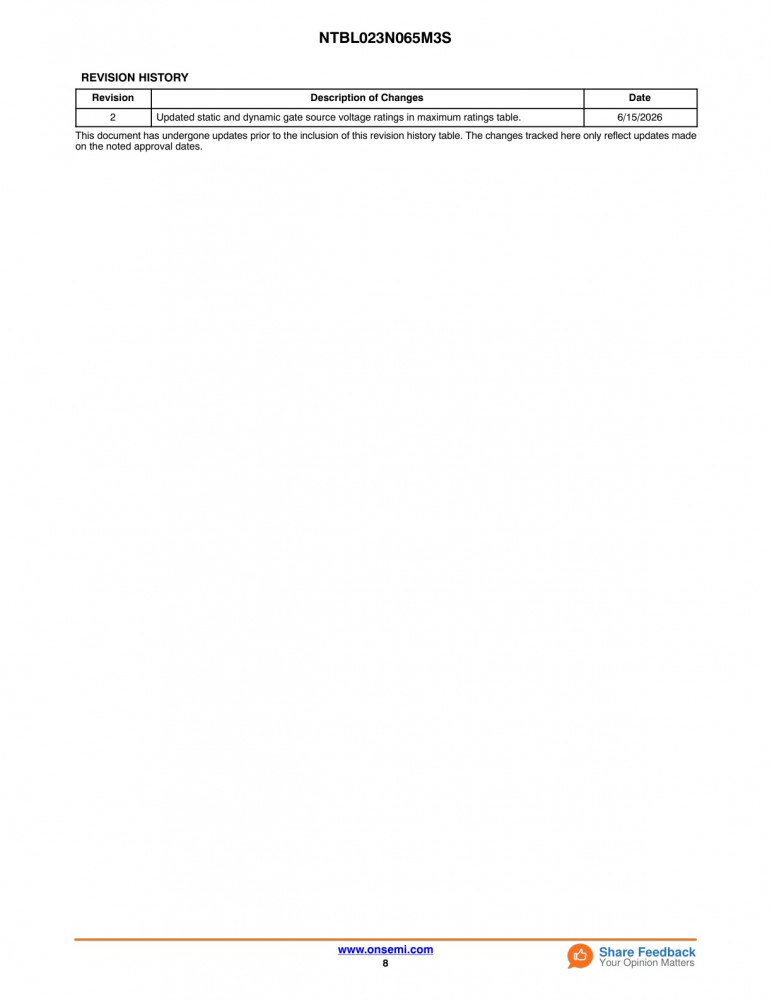 NTBL023N065M3S datasheet page 8