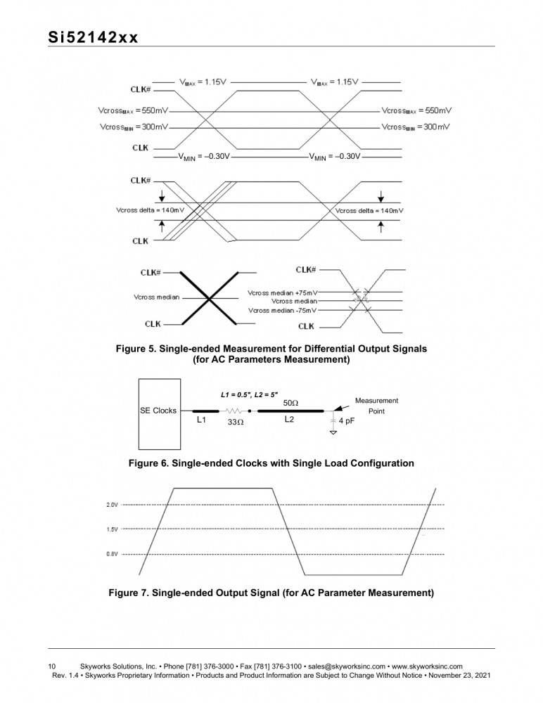 SI52142-A01AGMR technical document page 10