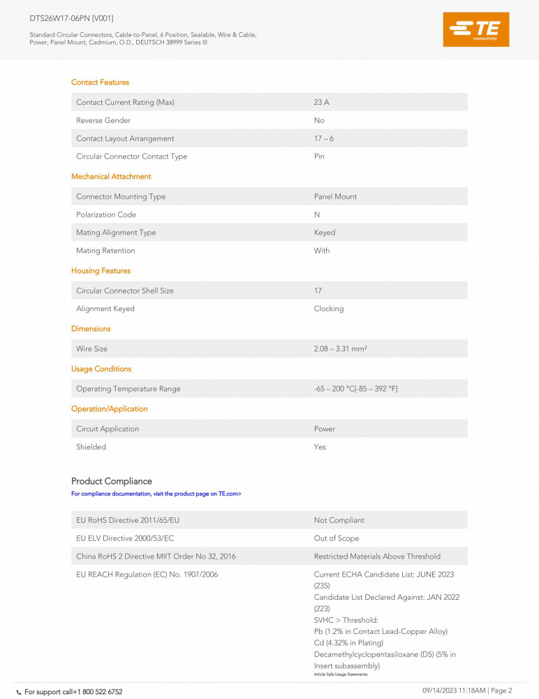 M39029/75-417 technical document page 2