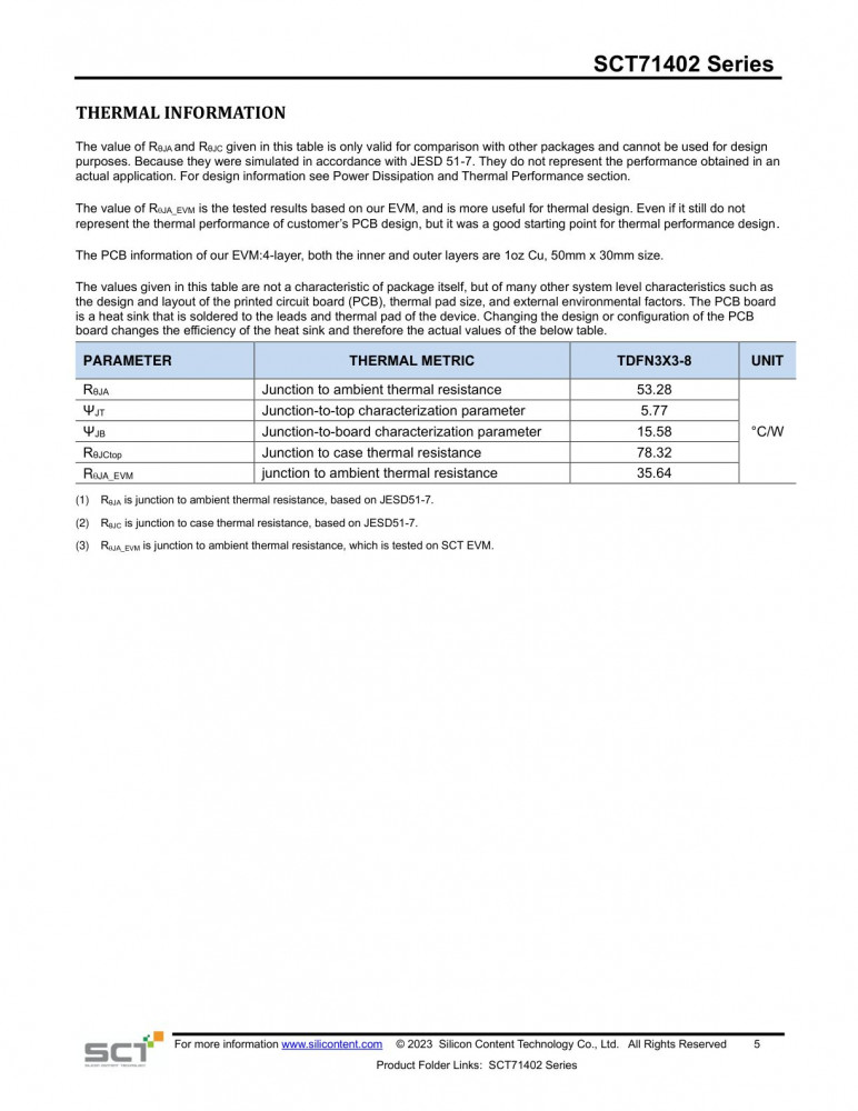 SCT71402 datasheet page 5