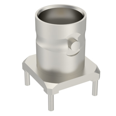 BNC / STRAIGHT JACK RECEPTACLE FOR PCB SOLDER LEGS for sale