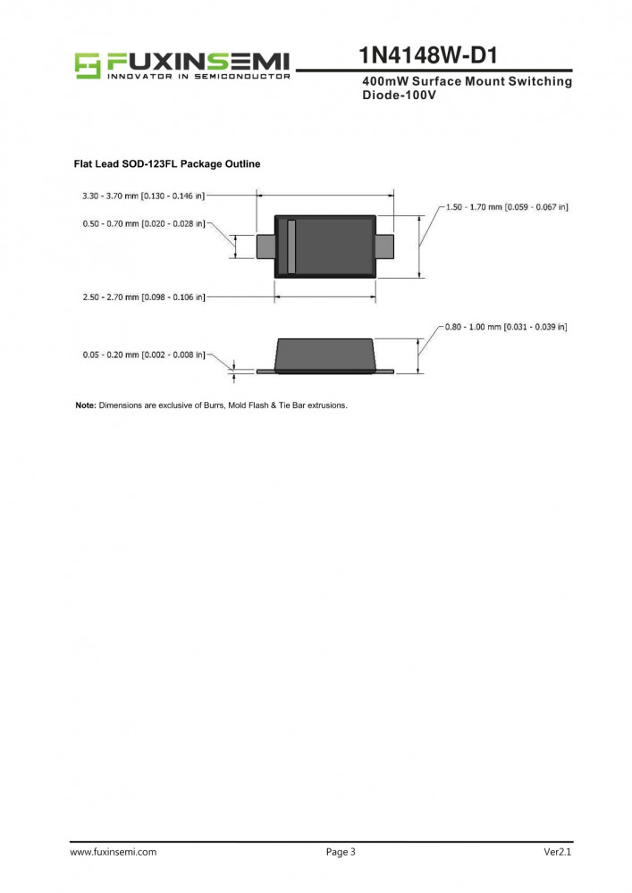 1N4148W-D1 datasheet page 3