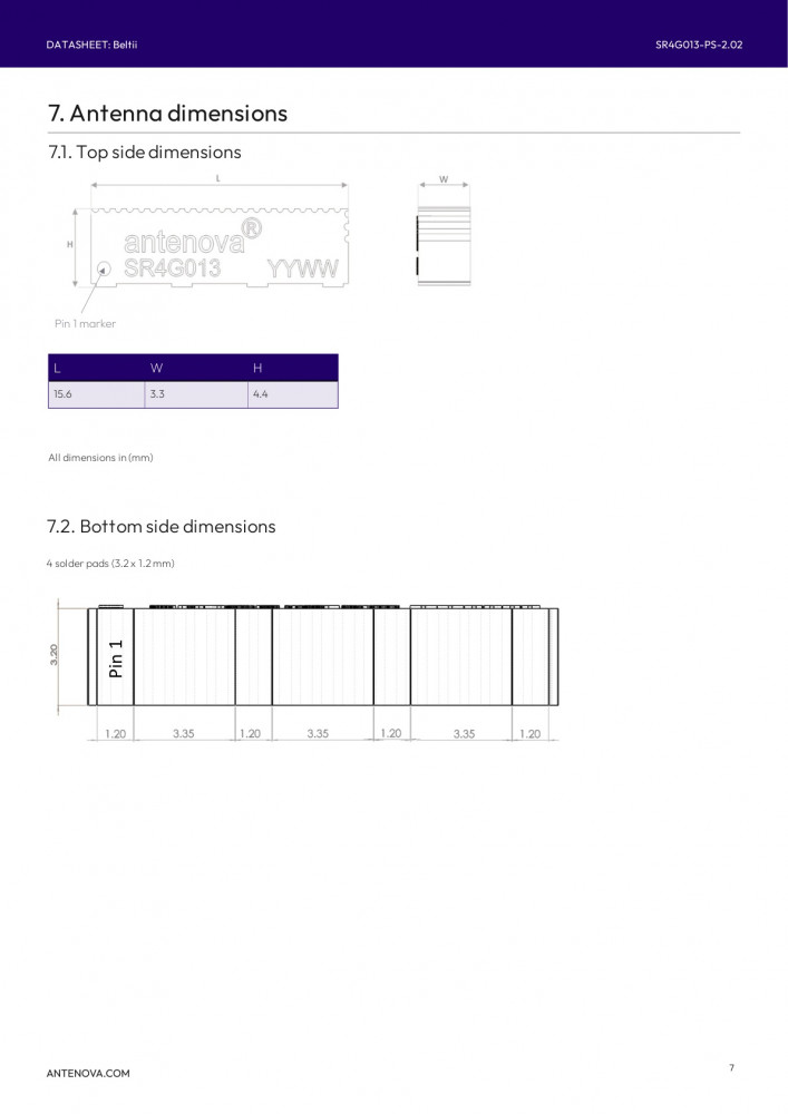 Beltii datasheet page 7