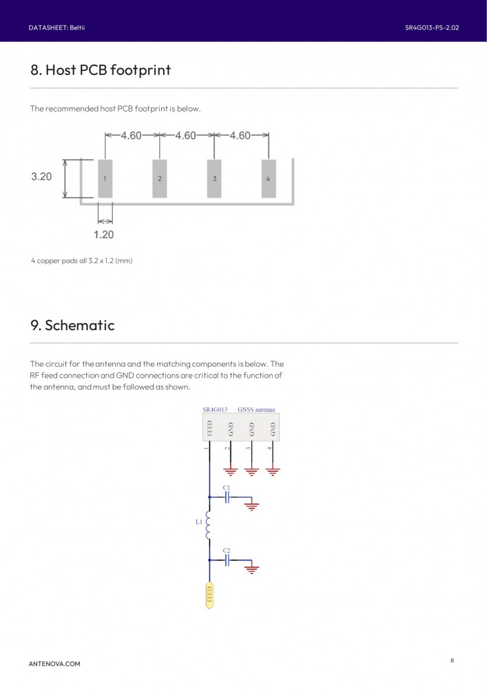 Beltii datasheet page 8