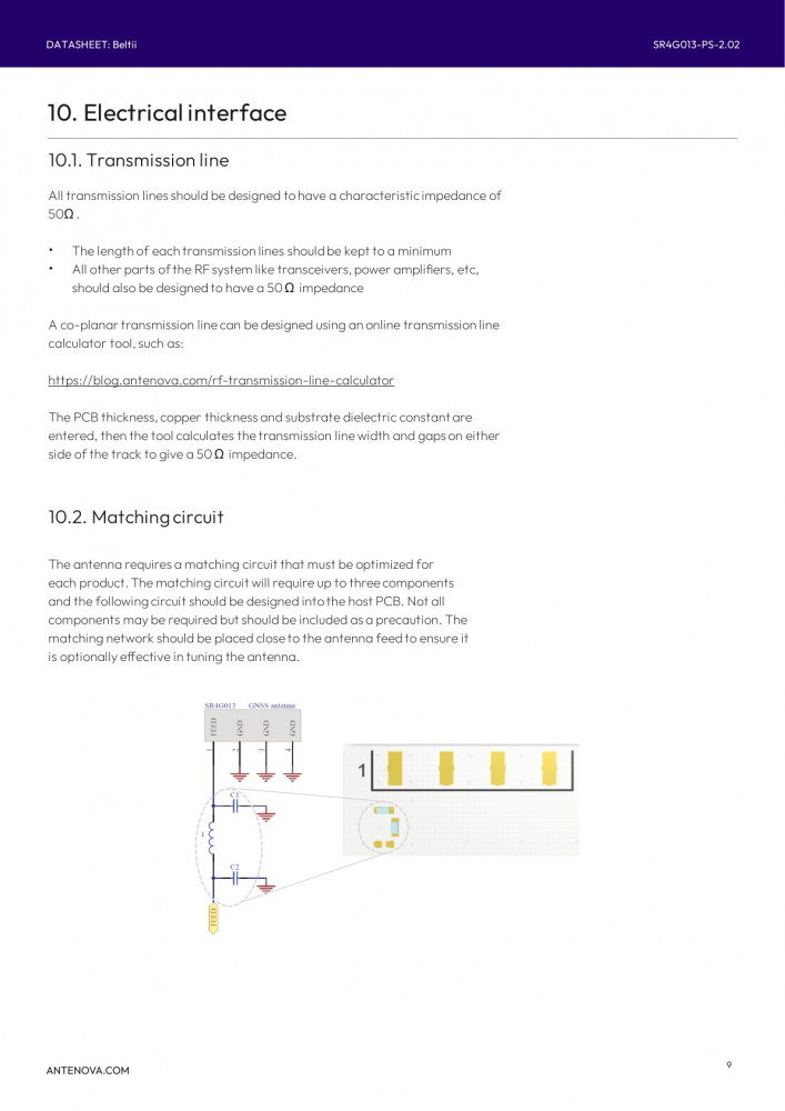 Beltii datasheet page 9
