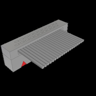 Samtec FFSD-04-01 Free Hanging Panel Mount Chip