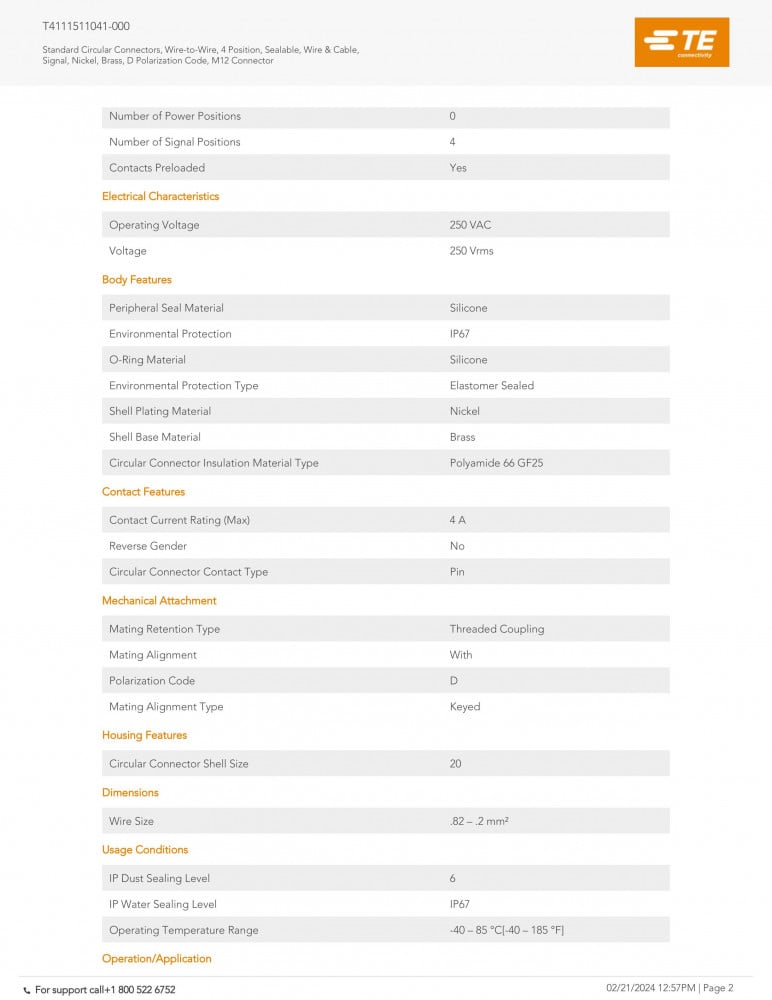 T4111511041-000 technical document page 2